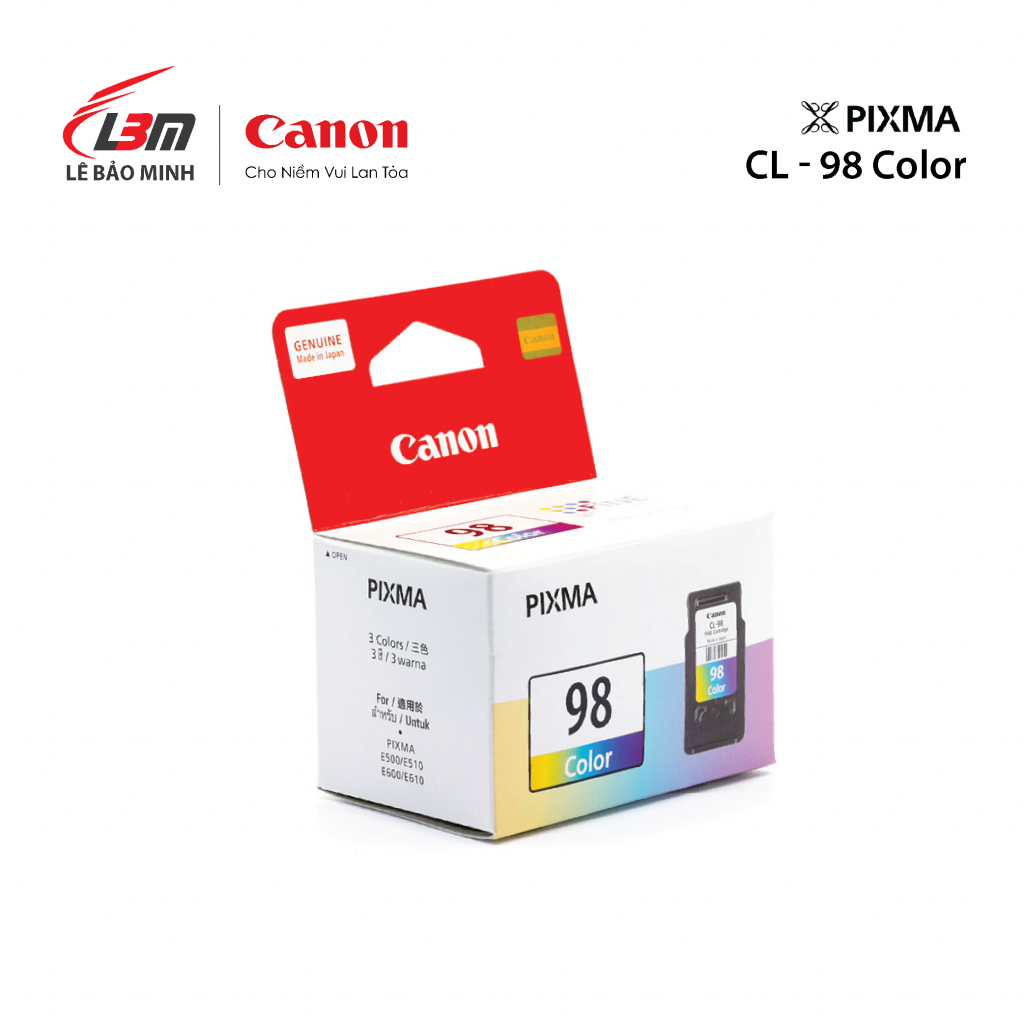 Hộp mực in màu Canon CL-98