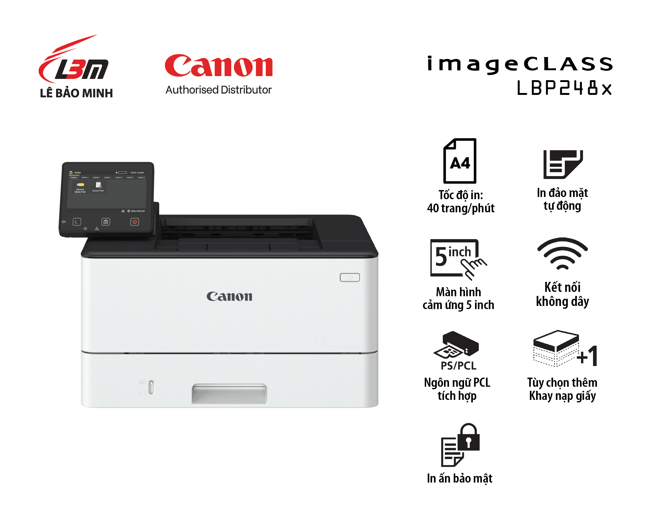 Máy in laser Canon LBP248x